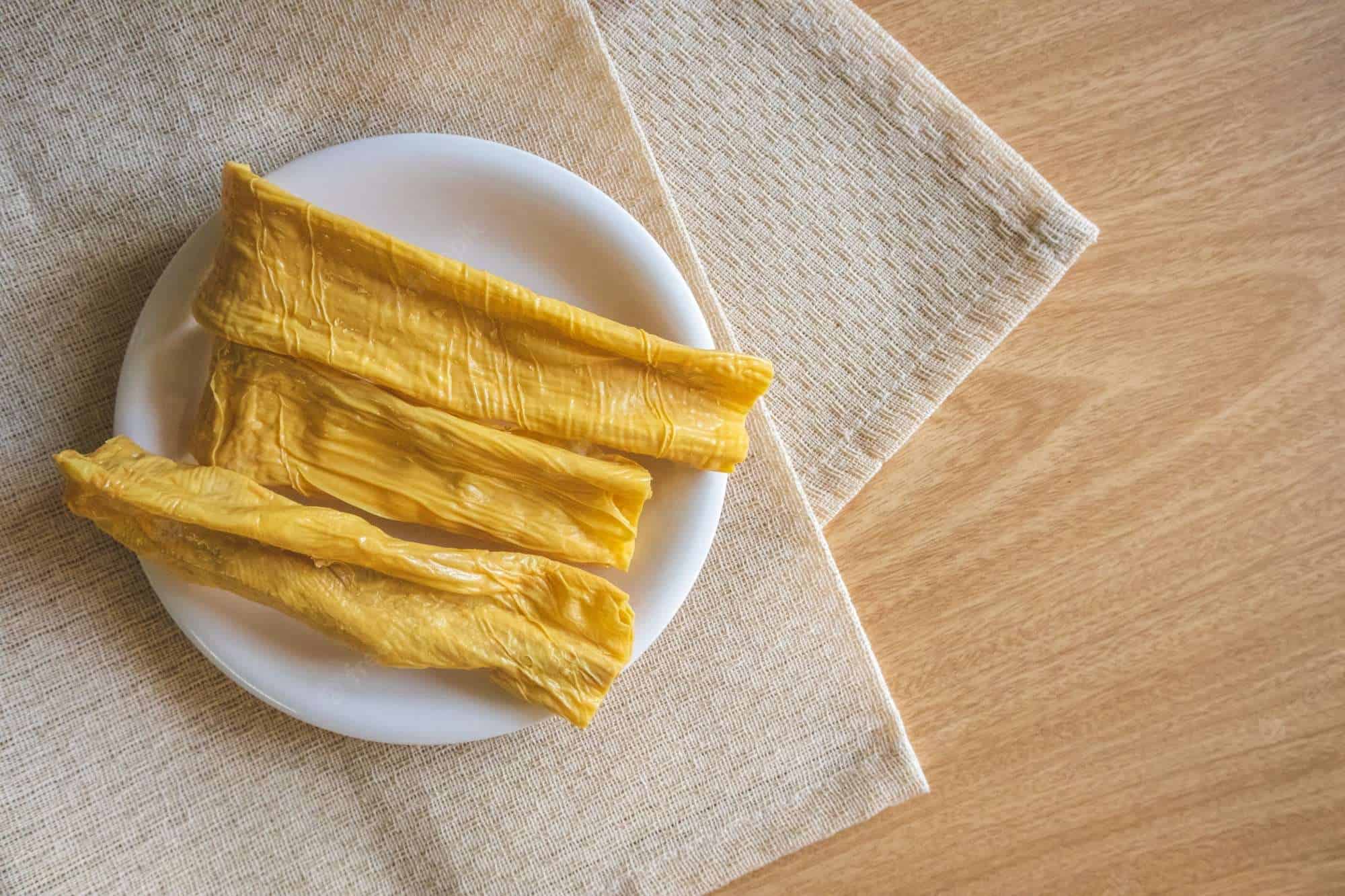 Bean Curd Skin (Fuchuk / Fuzhuk) Dessert Recipe Idea